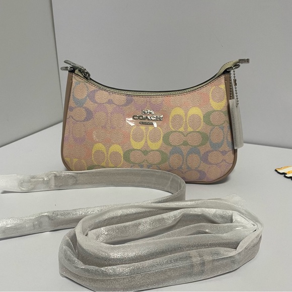 Coach | Bags | Coach Pastel Signature Shoulder Bag | Poshmark